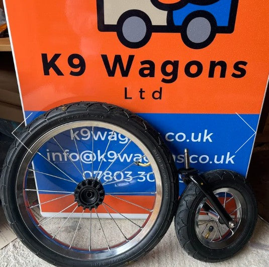 Front Replacement Wheel – Spare Part Only (InnoPet) – K9 Wagons